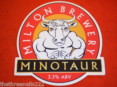 BEER PUMP CLIP - MILTON BREWERY MINOTAUR | eBay UK