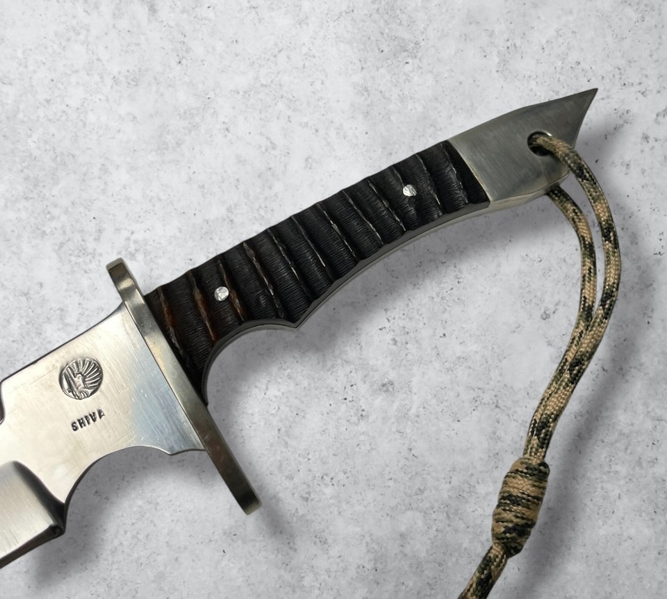 Shiva Mercenary Fixed-Blade Knife And Sheath | eBay