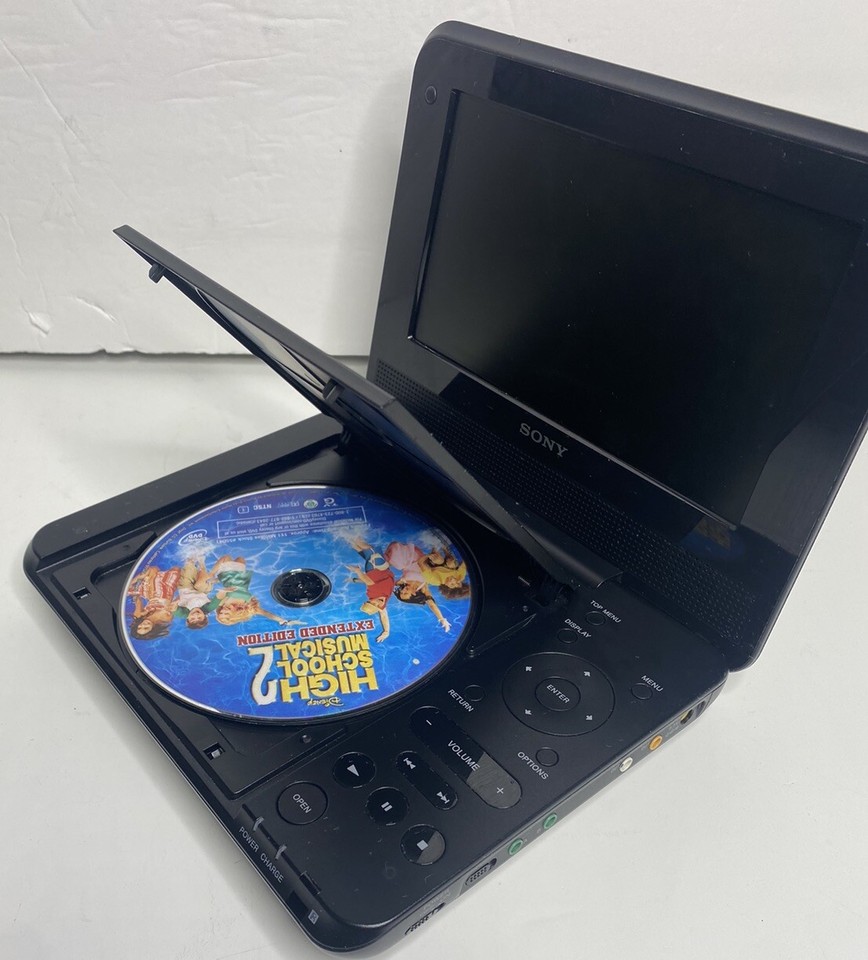 Sony DVP-FX750 Portable CD/DVD Player 7" inch Screen. NO Power Adapter ...