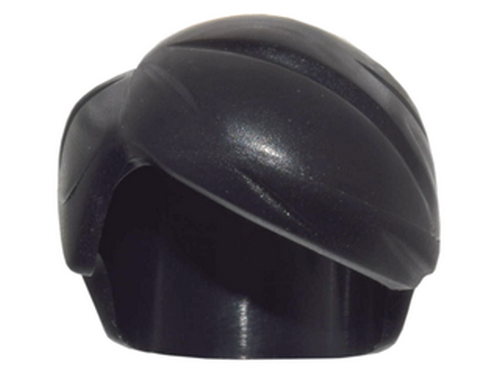 LEGO 15500 BLACK Minifigure, Hair Short Combed Sideways Part Right | eBay