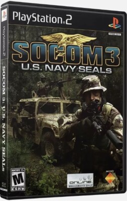 SOCOM 3 U.S. Navy SEALs (Sony PlayStation 2, 2005) Multiplayer Third ...