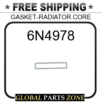 6N4978 - GASKET-RADIATOR CORE 5S6287 for Caterpillar (CAT) | eBay