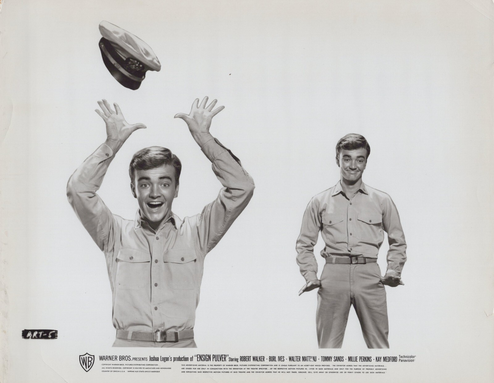 Robert Walker Jr. in Ensign Pulver (1964) Vintage Warner Bros Photo K ...