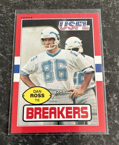 1985 Topps USFL #112 Dan Ross Portland Breakers Football card | eBay