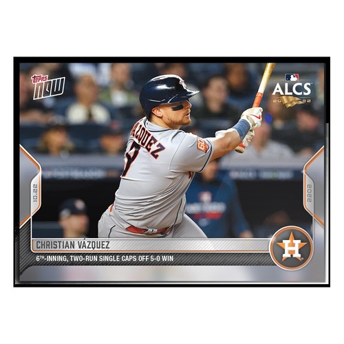 2022 Topps Now #1122 Christian Vazquez Astros (PR-423) | eBay