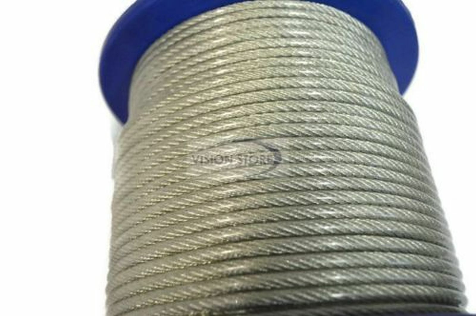 Steel Wire Rope Metal Cable Rigging Clear PVC Coated 2mm 3mm 4mm 5mm ...