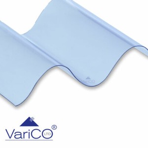 BIG 6 CORRUGATED PVC SHEET 6" ROOFING SHEETS CLEAR 1.3MM THICK | eBay