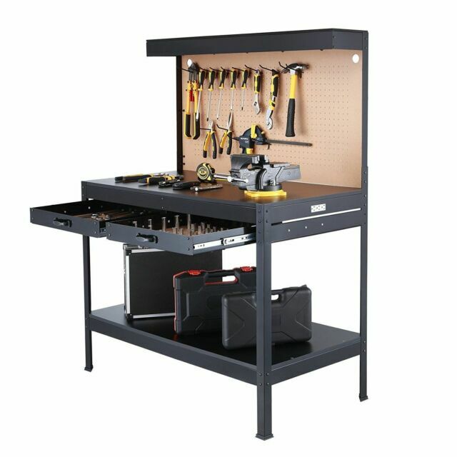 Olympia Tools 82-802 Multi-purpose Workbench With Light 2day Delivery ...