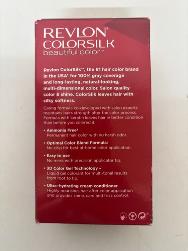 Revlon Colorsilk Beautiful Color Permanent Hair Color #66 Cherry Red 1 ...