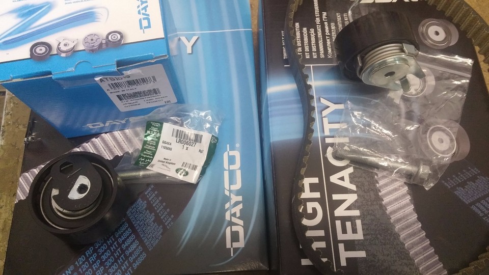 GENUINE Range Rover 3.0 TDV6 Timing Belt Kit Front+Rear LR016655 ...