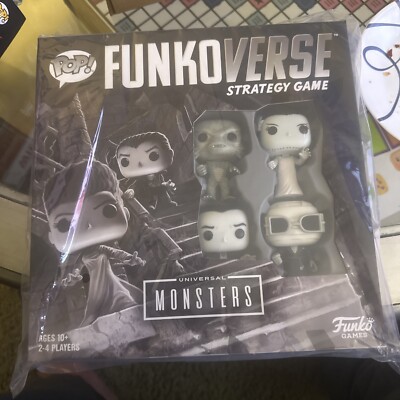Funkoverse: Universal Monsters 100 4-Pack Styles May Vary | eBay