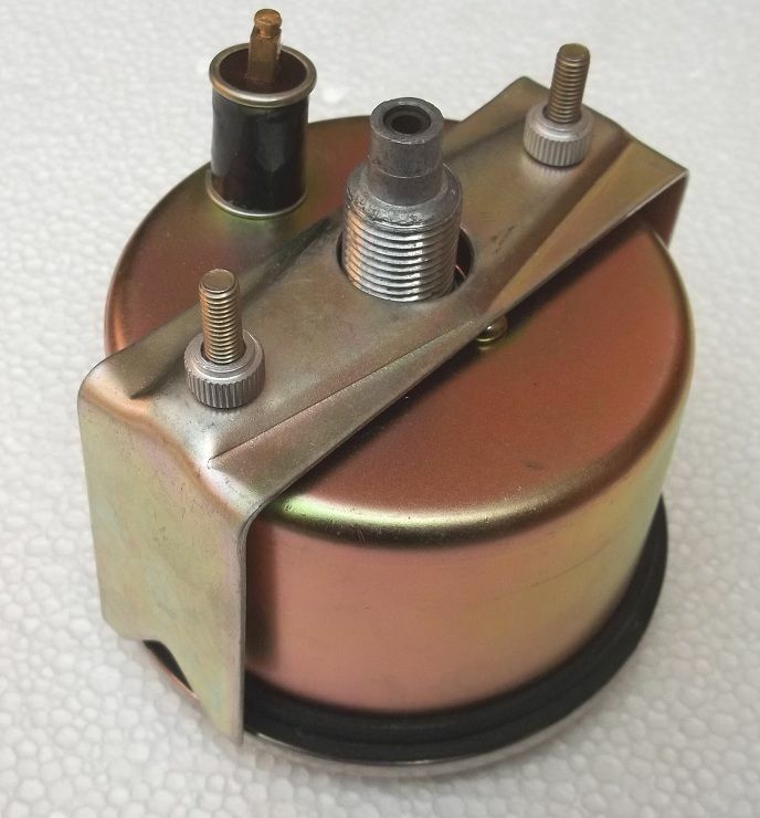 FD New Holland Tractor Speedometer C3NN17360N, 8N17360A1- Chrome Bezel ...