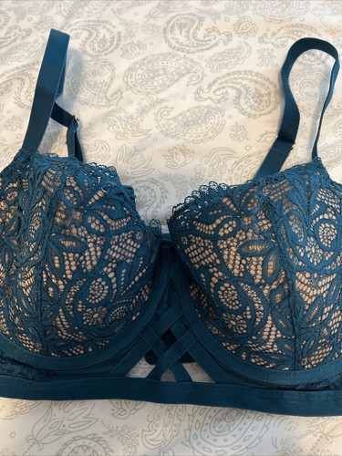 Adore Me Sexy Green Lace Bra 40d | eBay