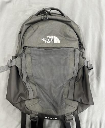 The North Face Recon Backpack Black/Dark Gray | eBay