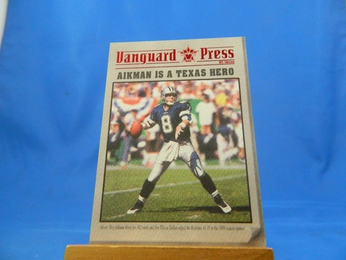 Troy Aikman Pacific Vanguard 2000 Vanguard Press | eBay
