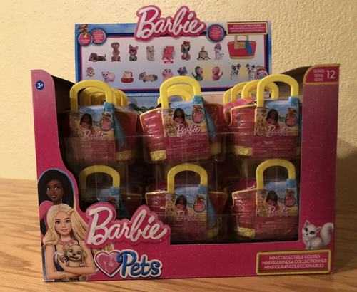 Barbie Pets Series 12 Box of 18 Pet Carriers with 2 Pets Per Carrier ...
