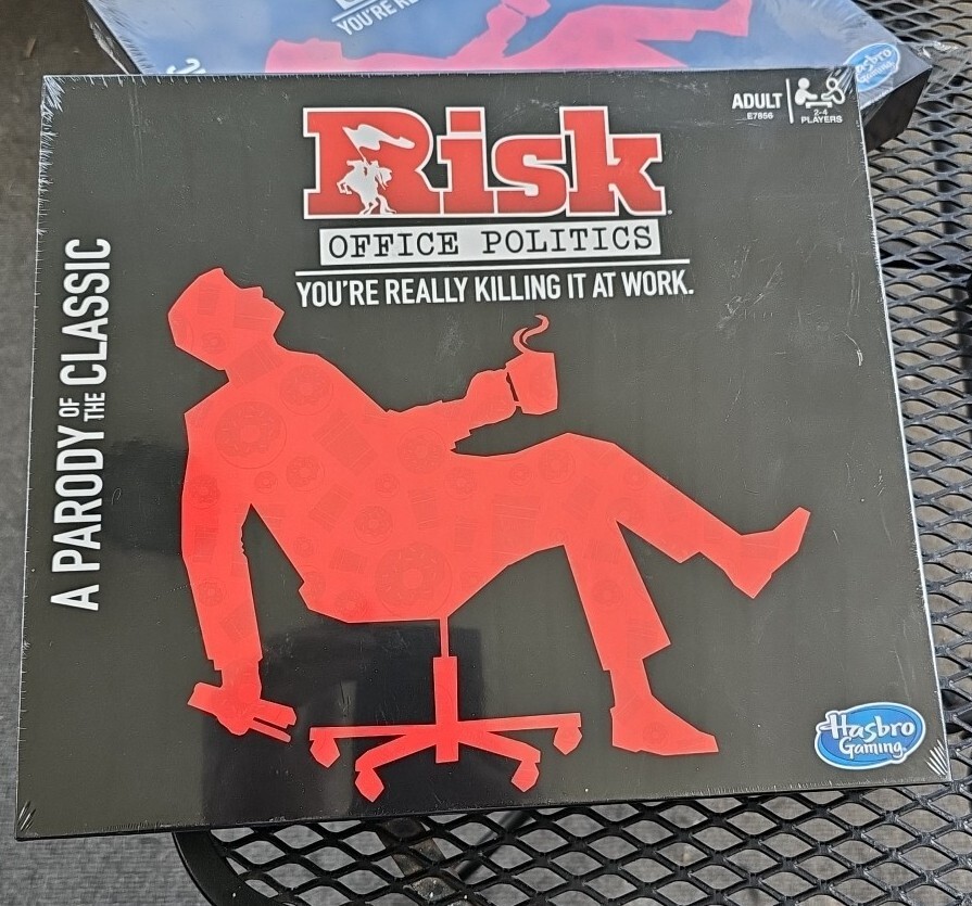 Hasbro Risk Office Politics Board Game A Parody of the Classic Adult ...