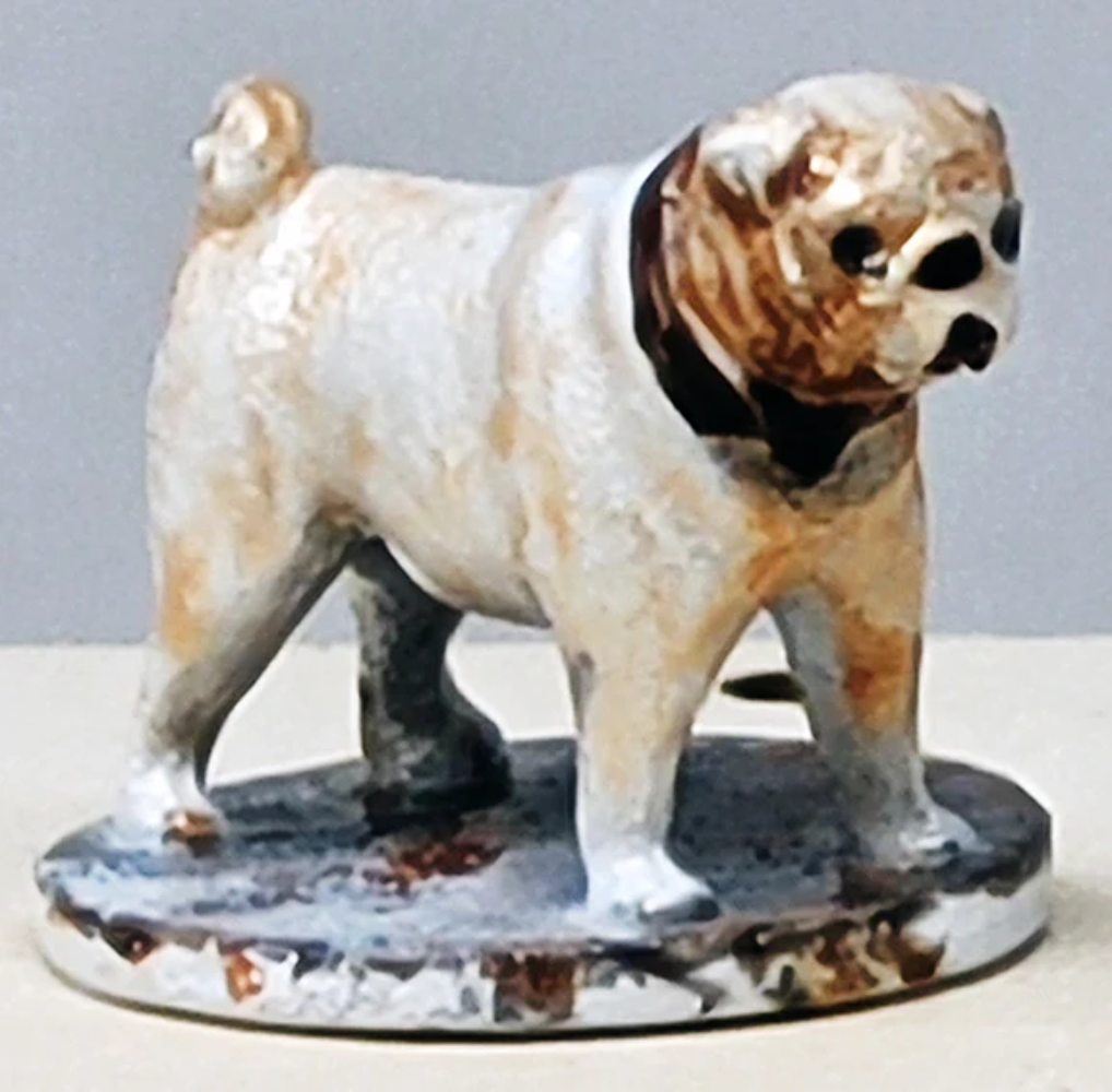 Unique Hero Pug Collectible, Hand Painted Canine Statue w/ COA ...