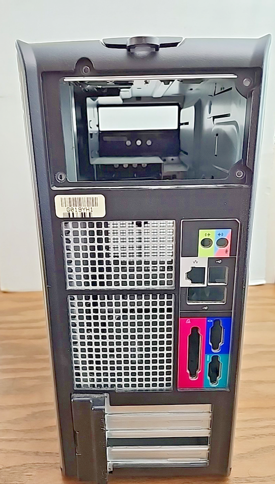 OEM DELL OPTIPLEX 755 Full Size Desktop EMPTY CHASSIS CASE + Slider ...