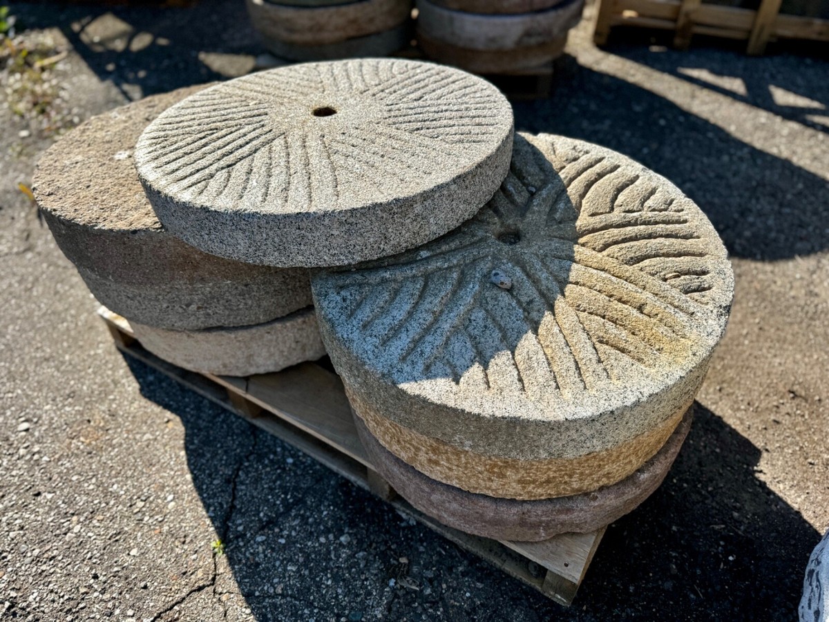 Antique Millstone From Workhorse To Water Feature | The History Behind