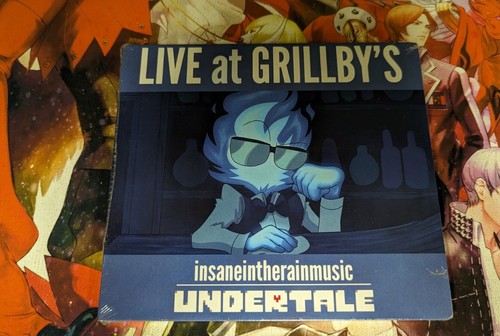 Undertale Live at Grillby's CD Official Soundtrack Insaneintherainmusic ...