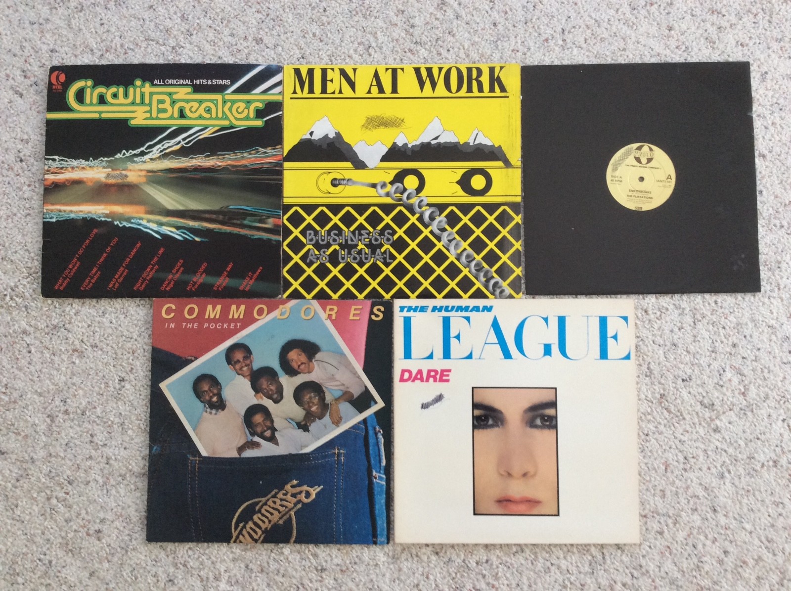 5 Collectable Oldies Records Vinyl 33 1/3 RPM 12” By Various Artists | eBay