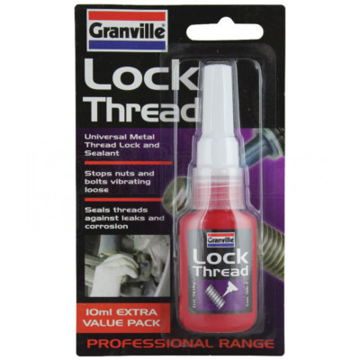 Granville Thread Lock Sealant Bond Metal Nutlock Bolt Screw Glue ...