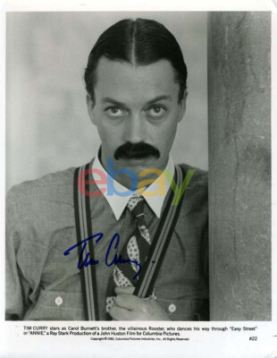 TIM CURRY Signed 8x10 Annie Photo Autographed reprint | eBay