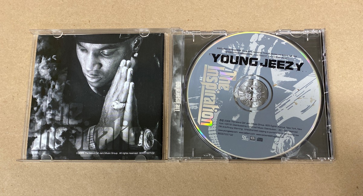 Jeezy The Inspiration CD Used Young Jeezy The Inspiration 2006