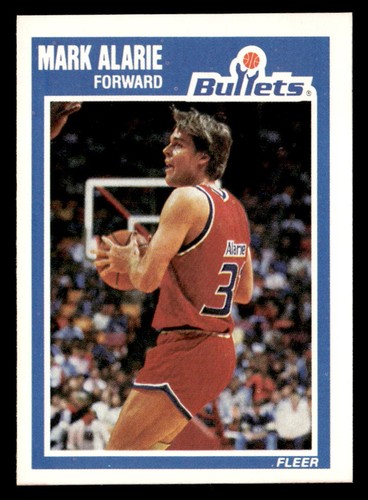 Mark Alarie 1989-90 Fleer Rookie Card #157 Washington Bullets | eBay