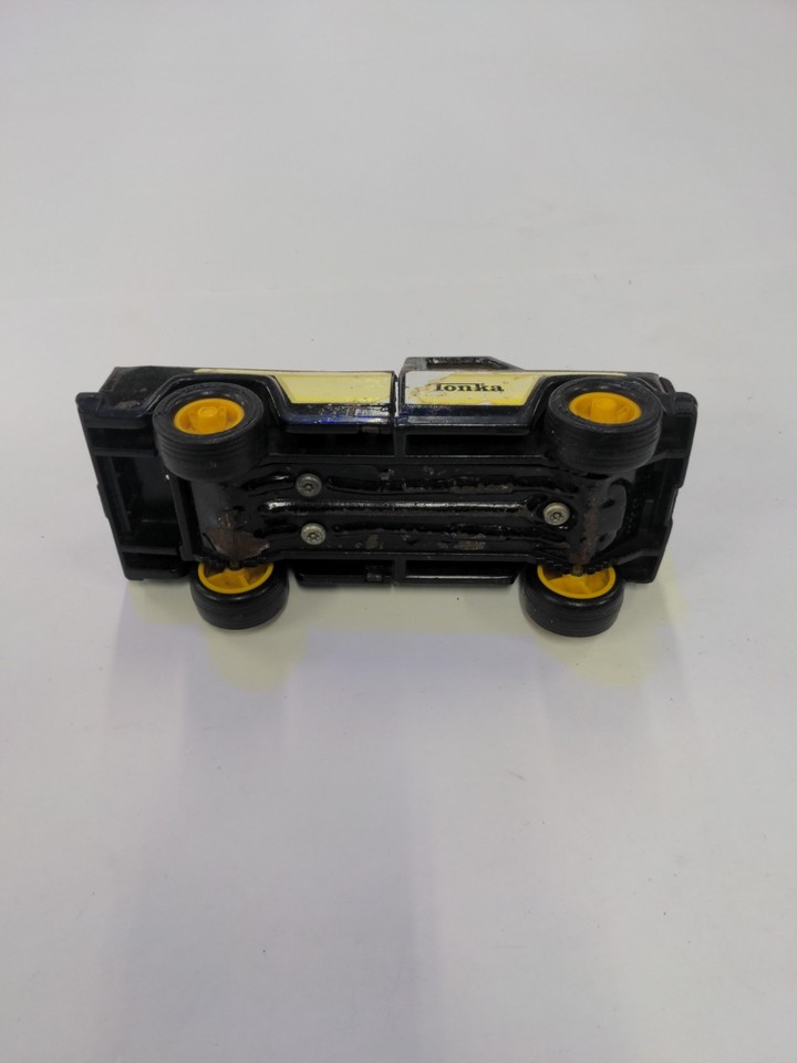 Vintage Tonka Pickup Truck Blk Yellow Metal Vehicle Toy | eBay