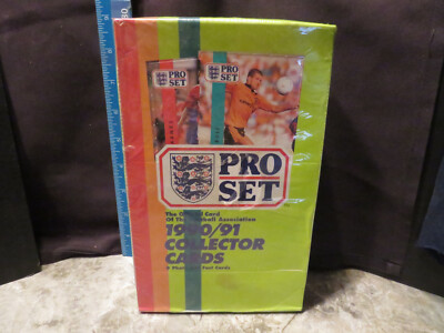 1990/91 PRO SET SOCCER ENGLISH LEAGUE FOOTBALL ASSOCIATION FACTORY ...