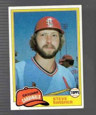 1981 Topps #541 Steve Swisher St. Louis Cardinals-W/TOP LOADER | eBay