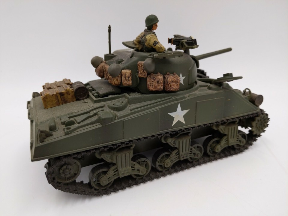 Ultimate Soldier XD M4 Sherman US WWII Tank 2002 1:32 21st Century Toys ...