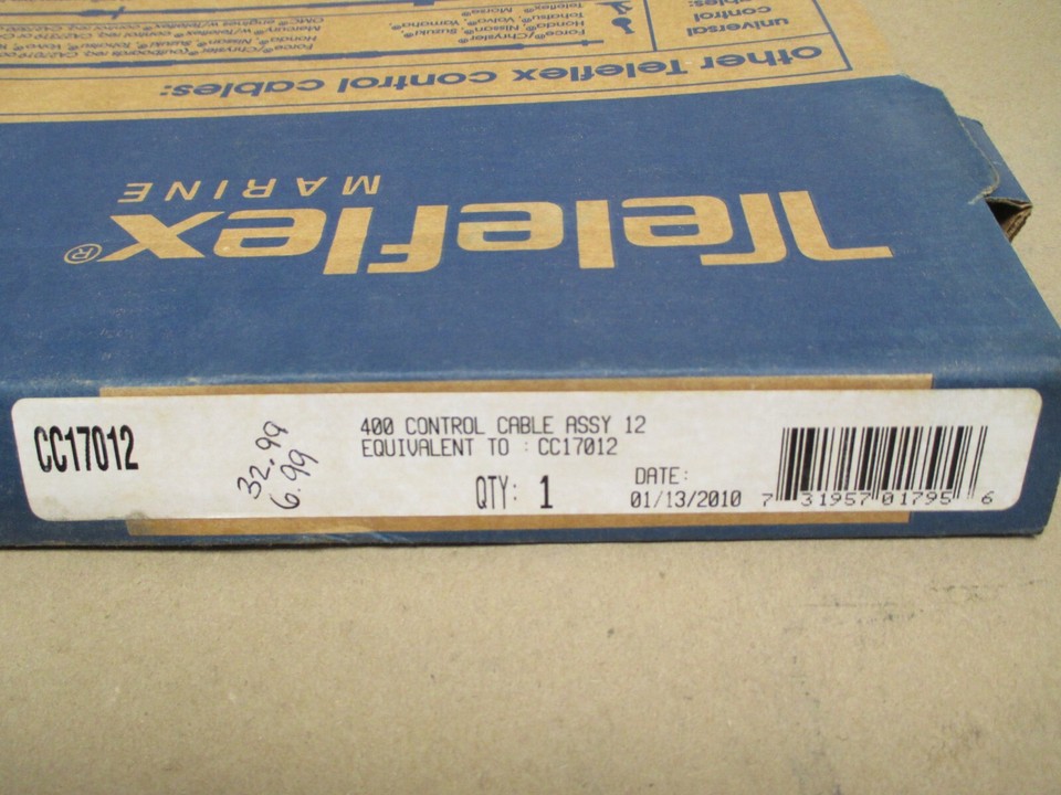 Teleflex Marine Control Cable 12 Feet CC17012 | Teleflex | 12 Feet ...
