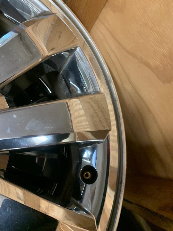 18” ford edge factory OEM CHROME CLAD ALLOY WHEEL RIM 18x7 1/2 2007 ...