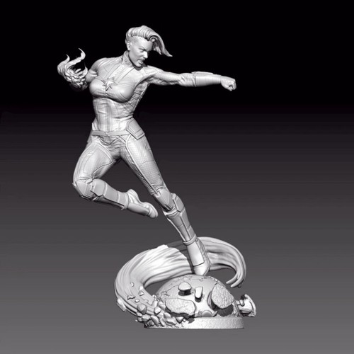 1/24 resin figure model Amazing Female Warrior Mercenary unassembled ...