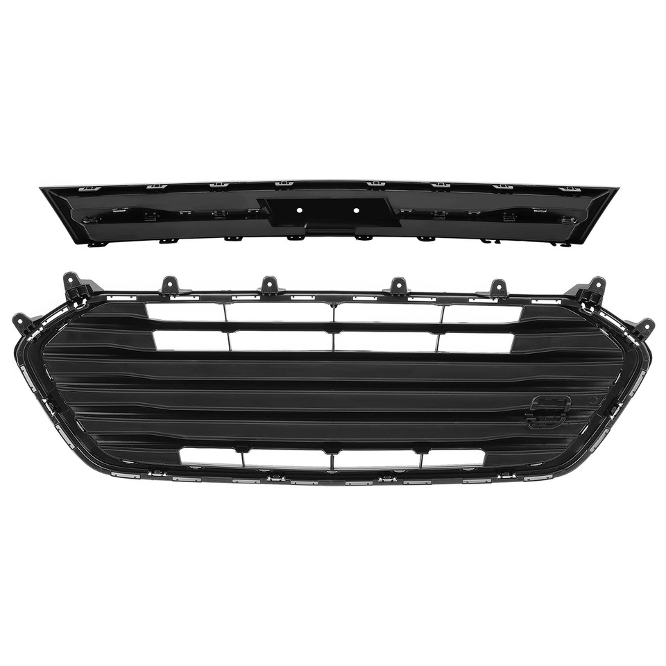 Painted Front Upper+Lower Bumper Grille Mesh Grill For Chevy Trax 2017 ...