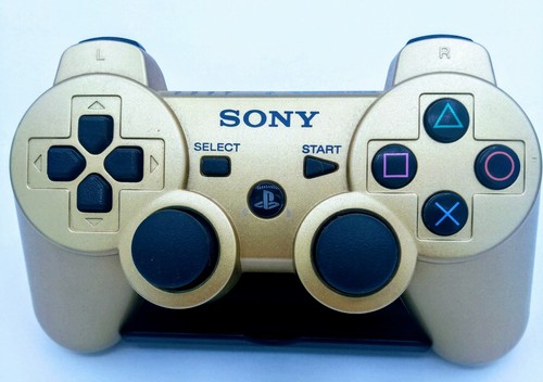 Sony Gold DualShock Wireless Sixaxis Game Controller CECHZC2U | eBay