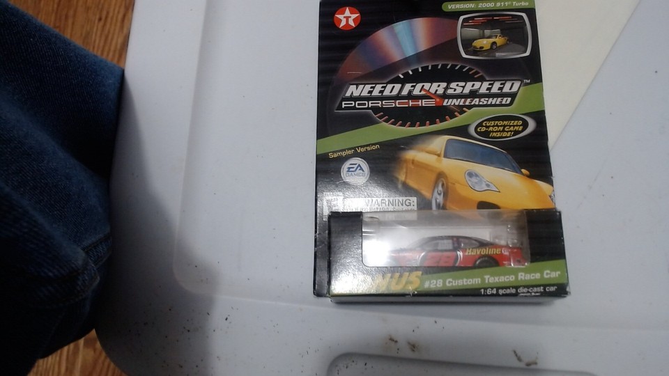 TEXACO NEED FOR SPEED PORSCHE UNLEASHED CD-ROM GAME, PLUS BONUS RACE ...