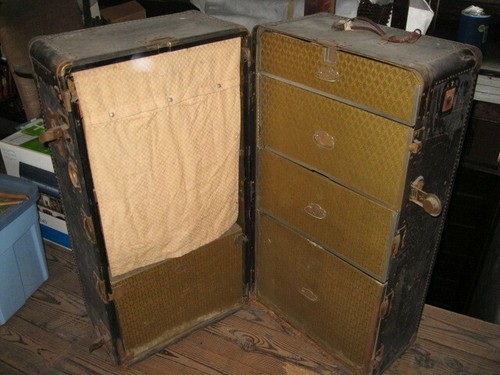 Wheary Steamer Trunk circa Late 20's | eBay