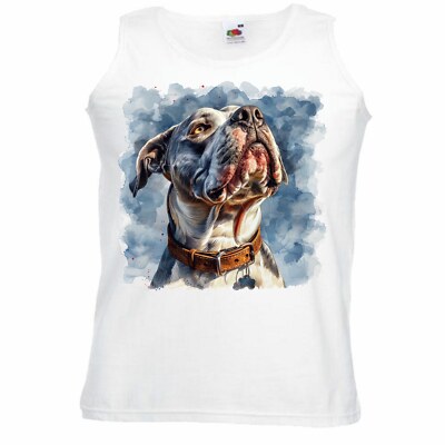 Tank Top Weisser Pittbull Hunderasse Weisser Pittbull Hundeschule ...