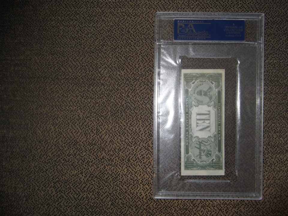 1962 TOPPS BASEBALL BUCKS SP NNO MICKEY MANTLE PSA 5 EX, Centered ...