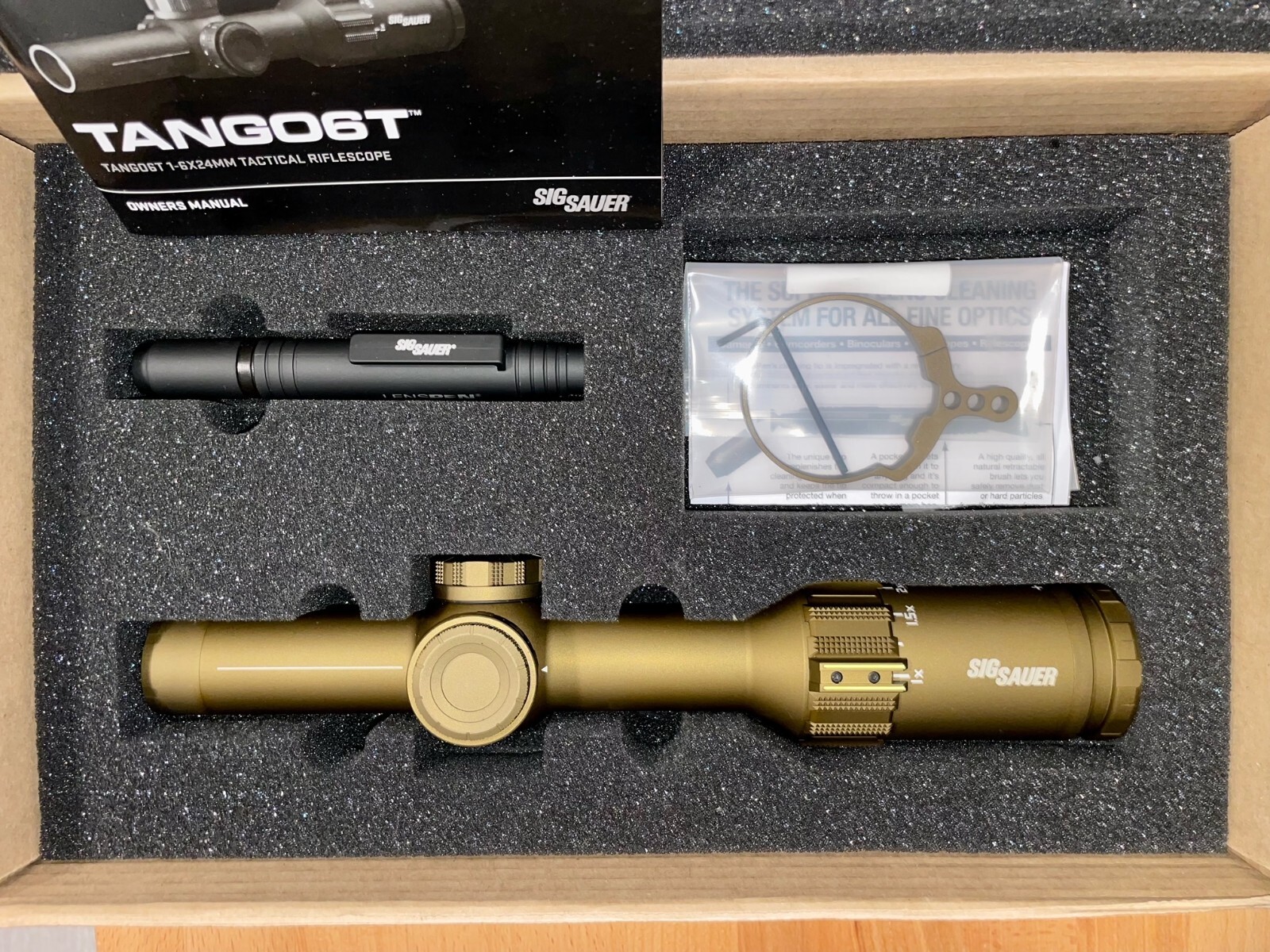 SIG SAUER TANGO6T 1-6X24mm Rifle Scope for sale online | eBay