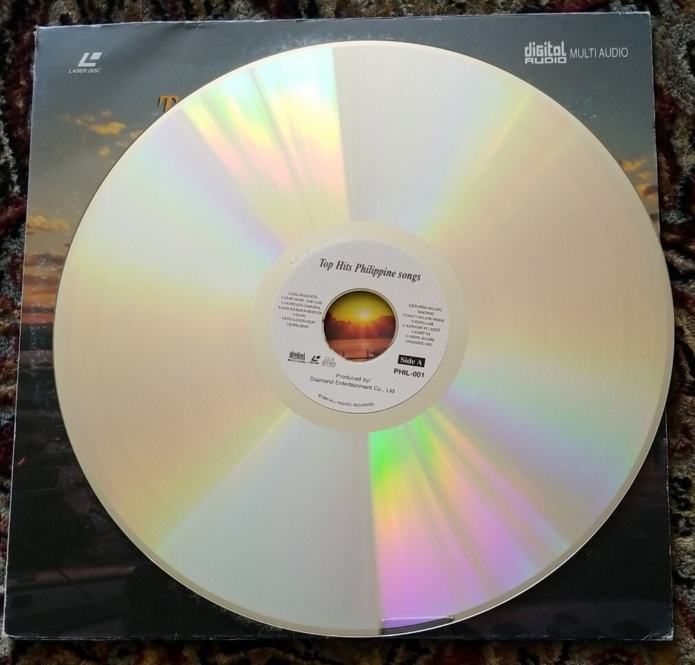 LASER DISC "Top Hits Philippine Songs | eBay