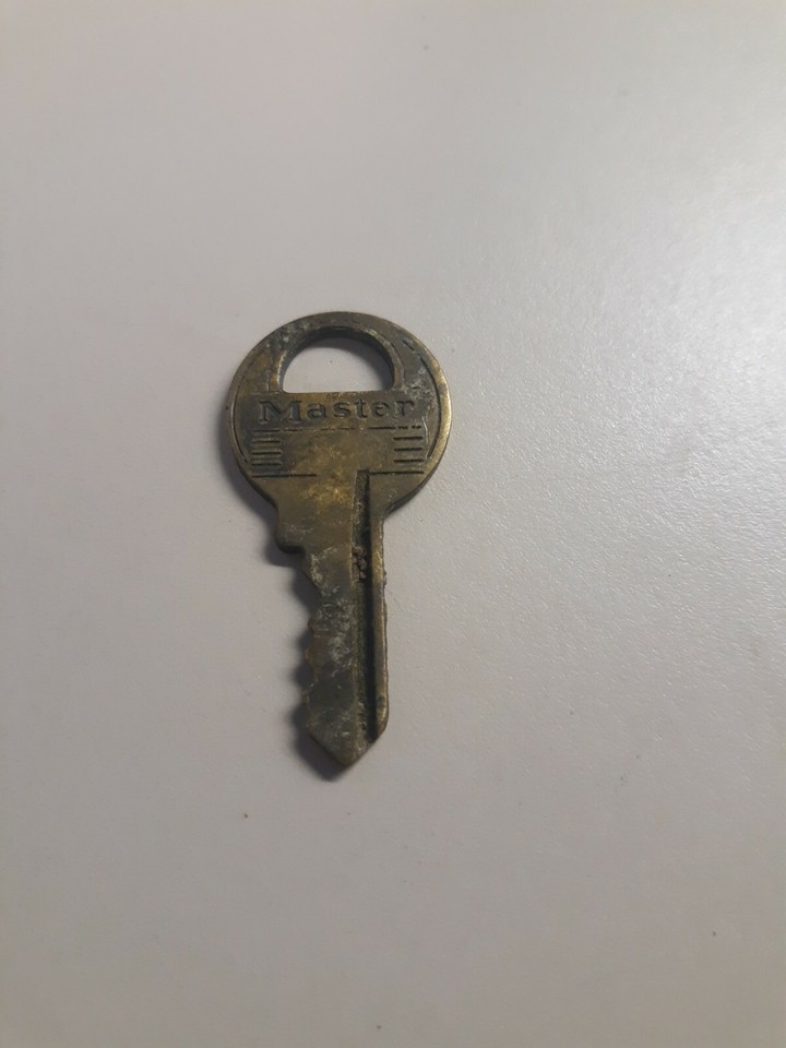 Vintage Original Master Lock 🔐 Key 2754 OEM Brass Keys | eBay