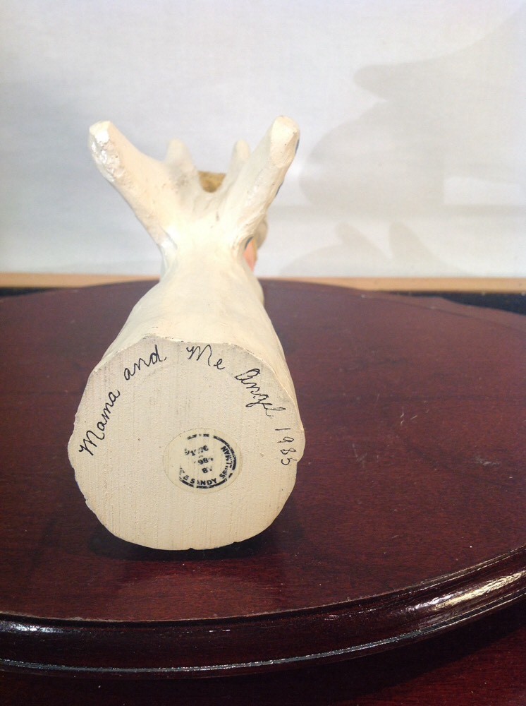 Vtg. Guardian Angel And Precious Charge Figurine by Ike & Sandy ...