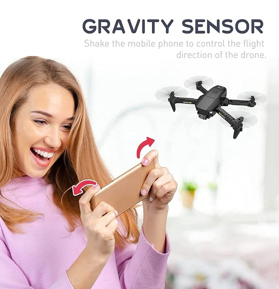 Hj78 4k 1080P Mini Drone Hd Proffesional Dual Camera Altitude Hold ...
