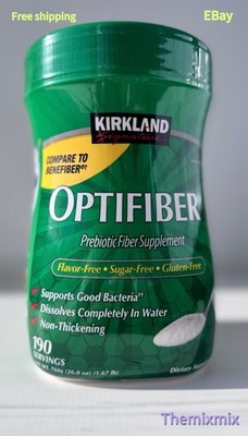 Kirkland Signature Optifiber Prebiotic Fiber Supplement Flavor-Free 26. ...