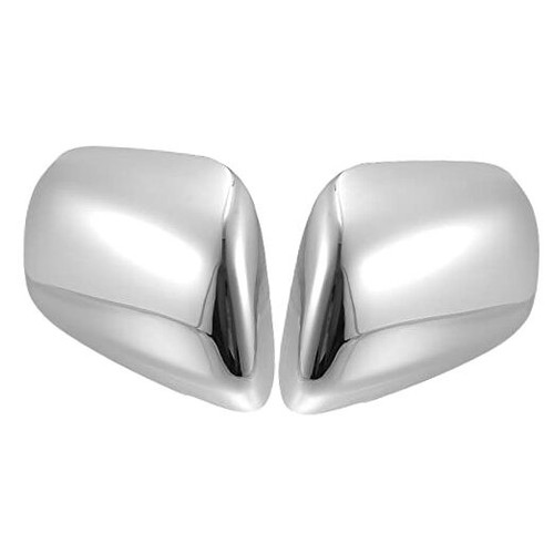 1 Pair Car Exterior Chrome Plated Mirror Cover Full Mirror Cover Covers ...